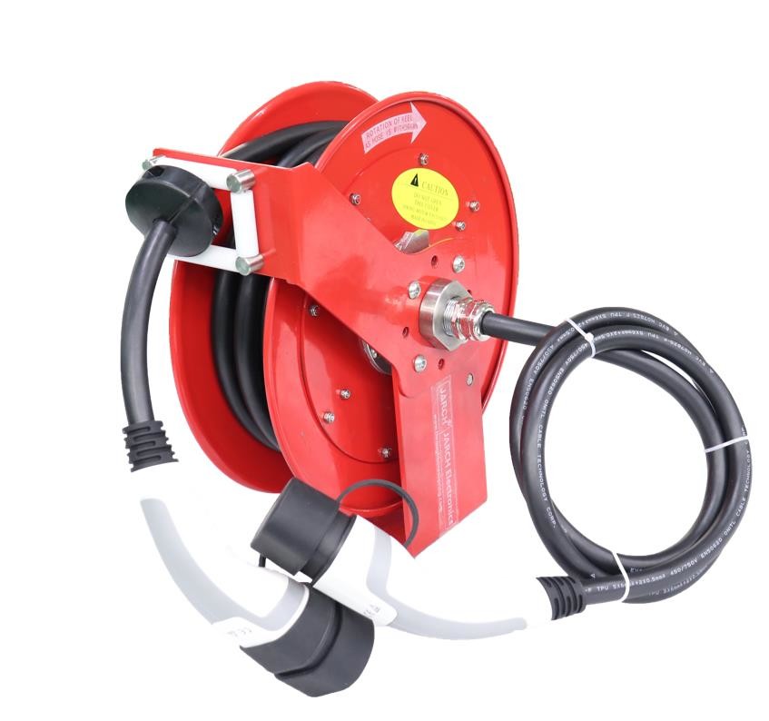 15m/20m/25m/30m Wall/Ceiling/Floor Car Charge Cable Reel with Stainless ...