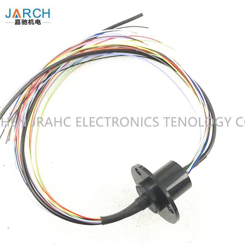 High Frequency Rotating Connector Rings 1080P Coaxial For Camera 250RPM ...