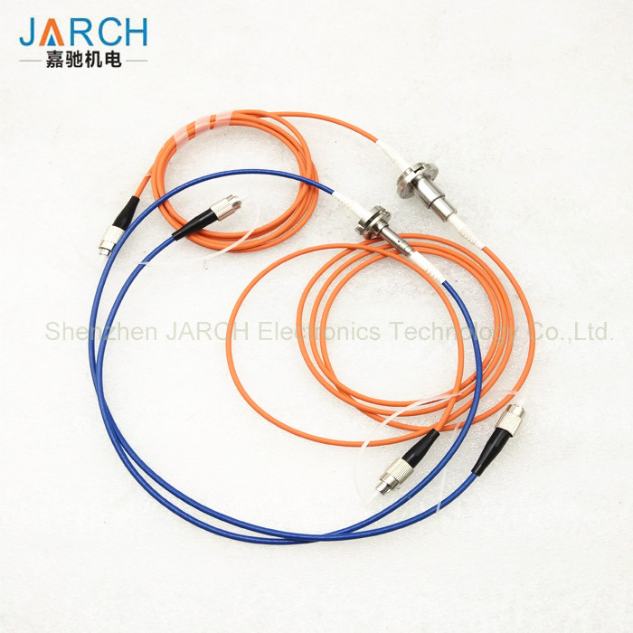High Speed Single Channel Fiber Optic Rotating Joint With OD 12mm , UL ...