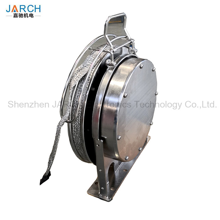 Oil Tank Floating Coil Hose Reel Disk Placing Static delivery reel ...