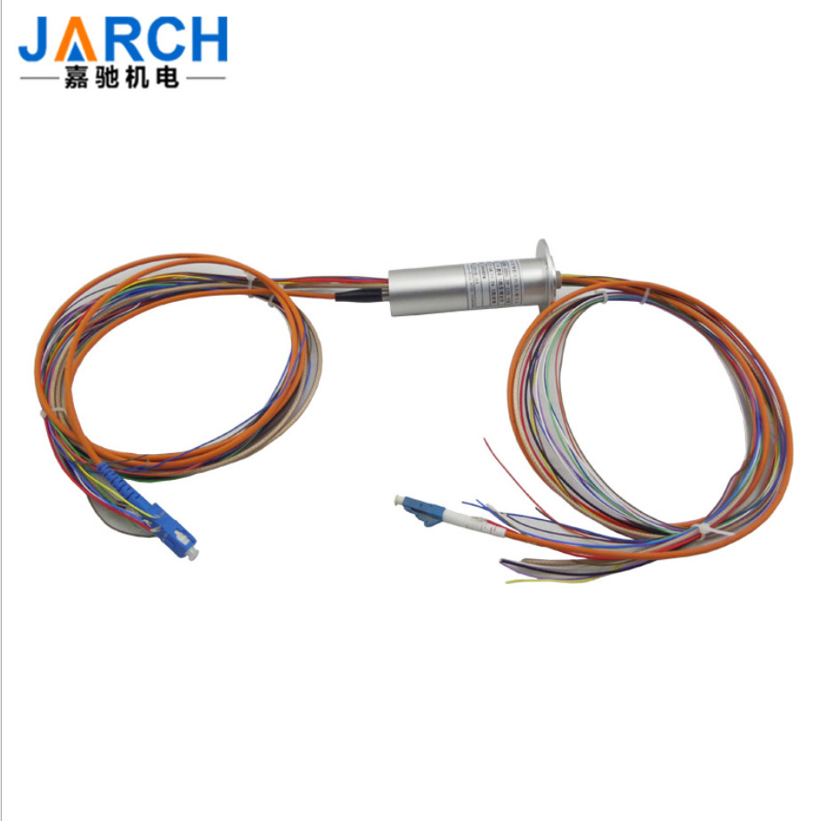 1 Channel Fiber Optic Rotary Joint Capsule Electro Optical Slip Ring ...