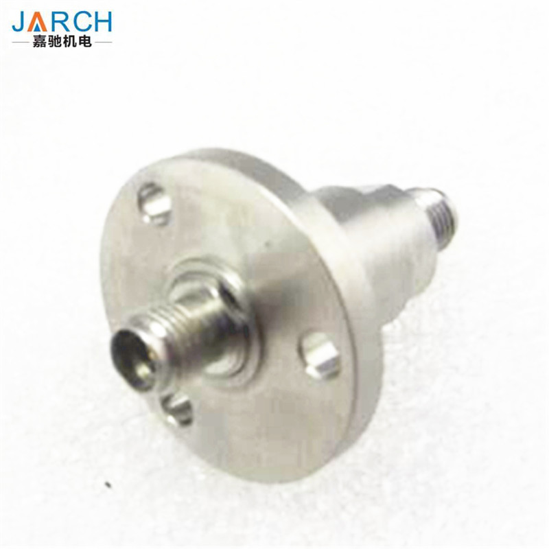 Electric RF Coaxial Rotary Joint Slip Ring Rotary Joint Low Insertion ...