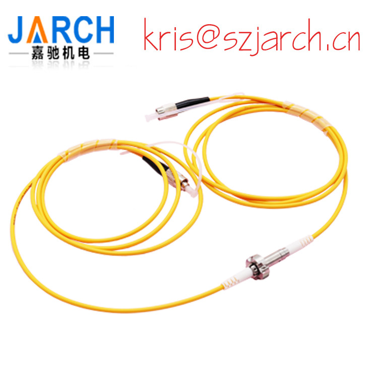 1 Channel Fiber Optic Rotary Joints 23dBm Optical Power Handling FORJ ...