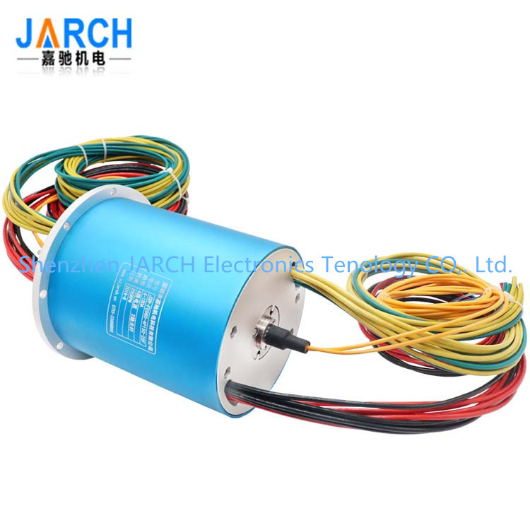 12 Circuits 2A Electro optical slip ring 650-1650 nm rotating ...