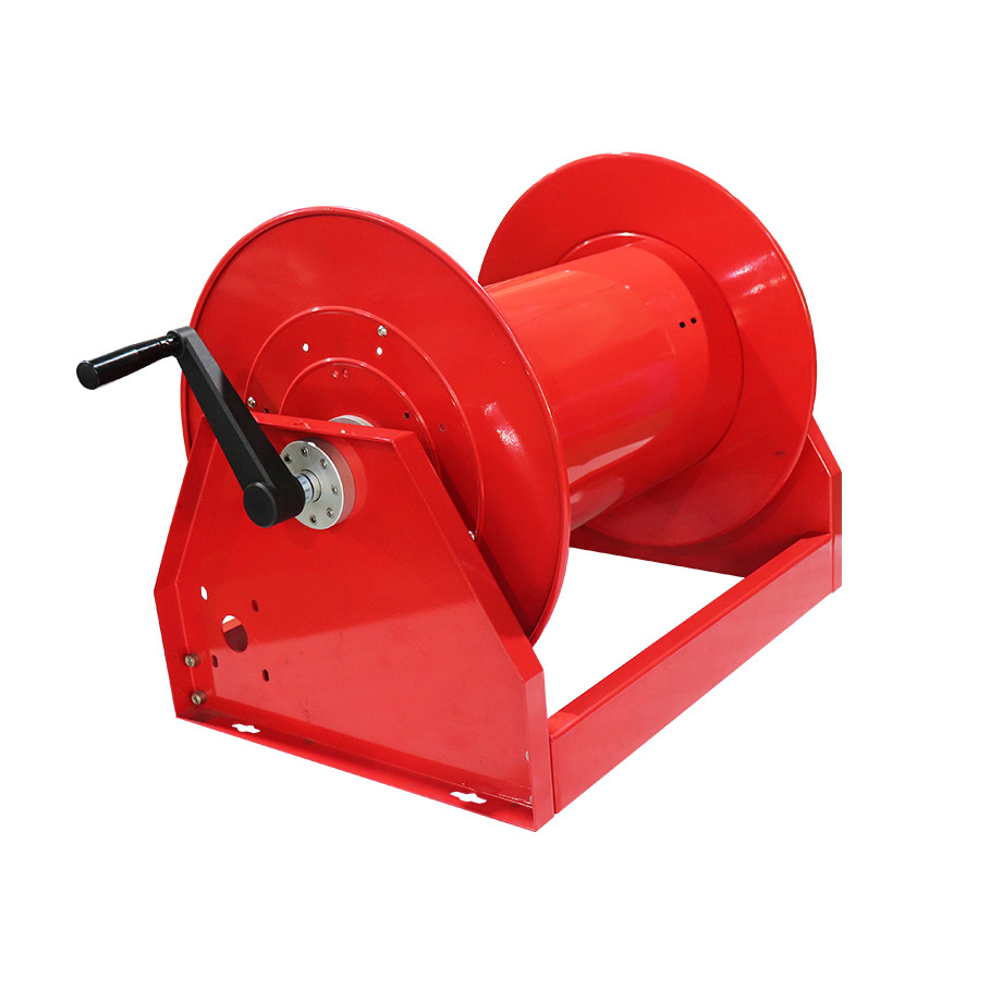 8mm Hand Crank Cable Reel 100mts Slip Ring Cable Reel With 12V DC ...