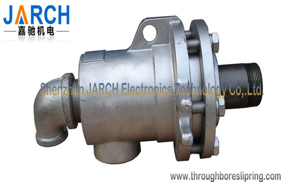 Low Speed Hydraulic Rotary Union , Stainless Steel High Pressure Rotary ...