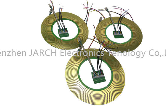 360 ° Rotating PCB Slip Ring Ultra Thin 6mm With Silver Plated Copper ...