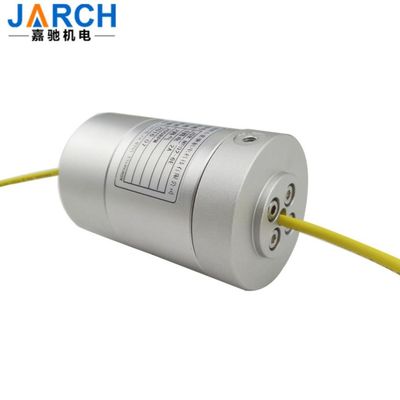 Aluminium Alloy High Speed Rotary Union / Rotary Electrical Connector ...