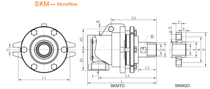 High Pressure Heat Conducting Oil rotary joint rotating pipe coupling ...