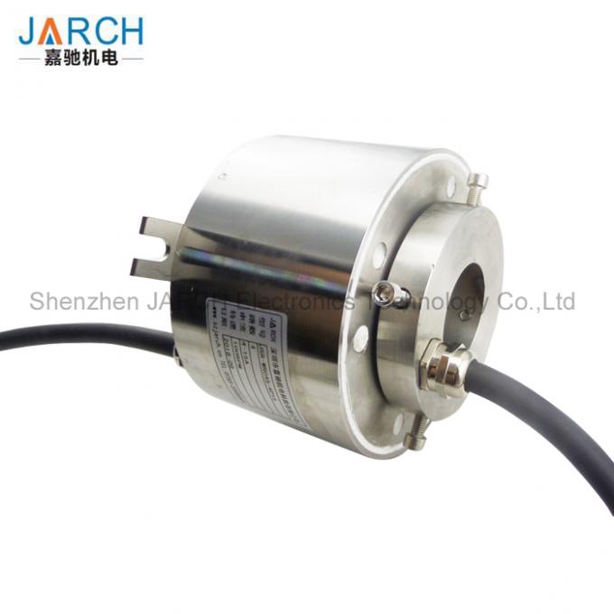 Shaft Mounted Through Bore Slip Ring Under Sea Water 10M S316L Housing ...