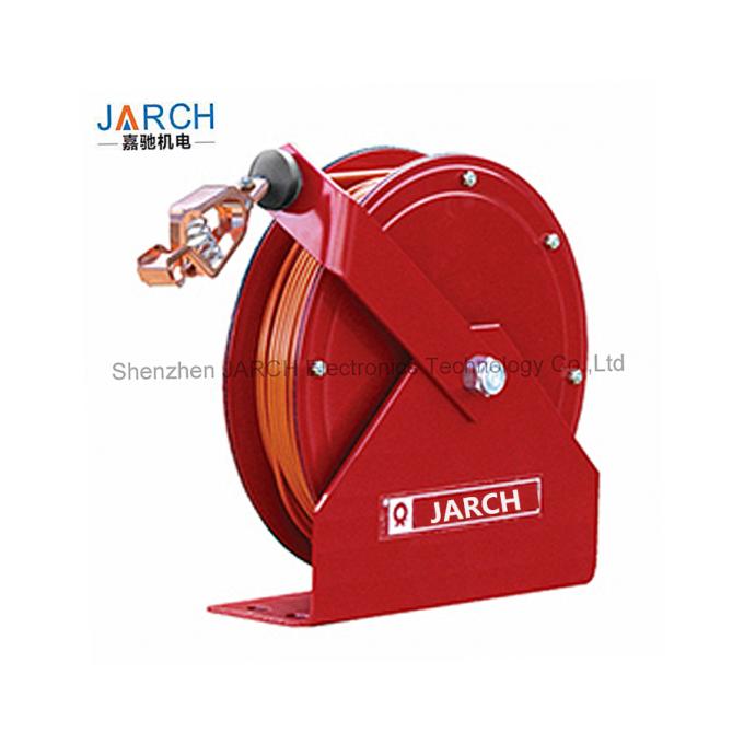 Industrial - Duty Retractable Grounding Reel With 100 AMP Clamp Rating ...