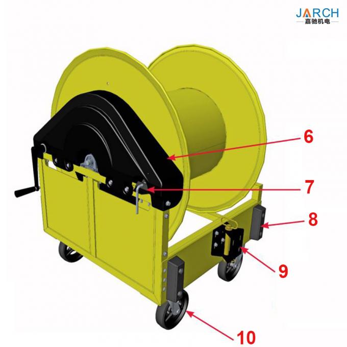 Auto Retractable Hose Reel Hand Wheel Crank Pre Conditioned Air PCA ...